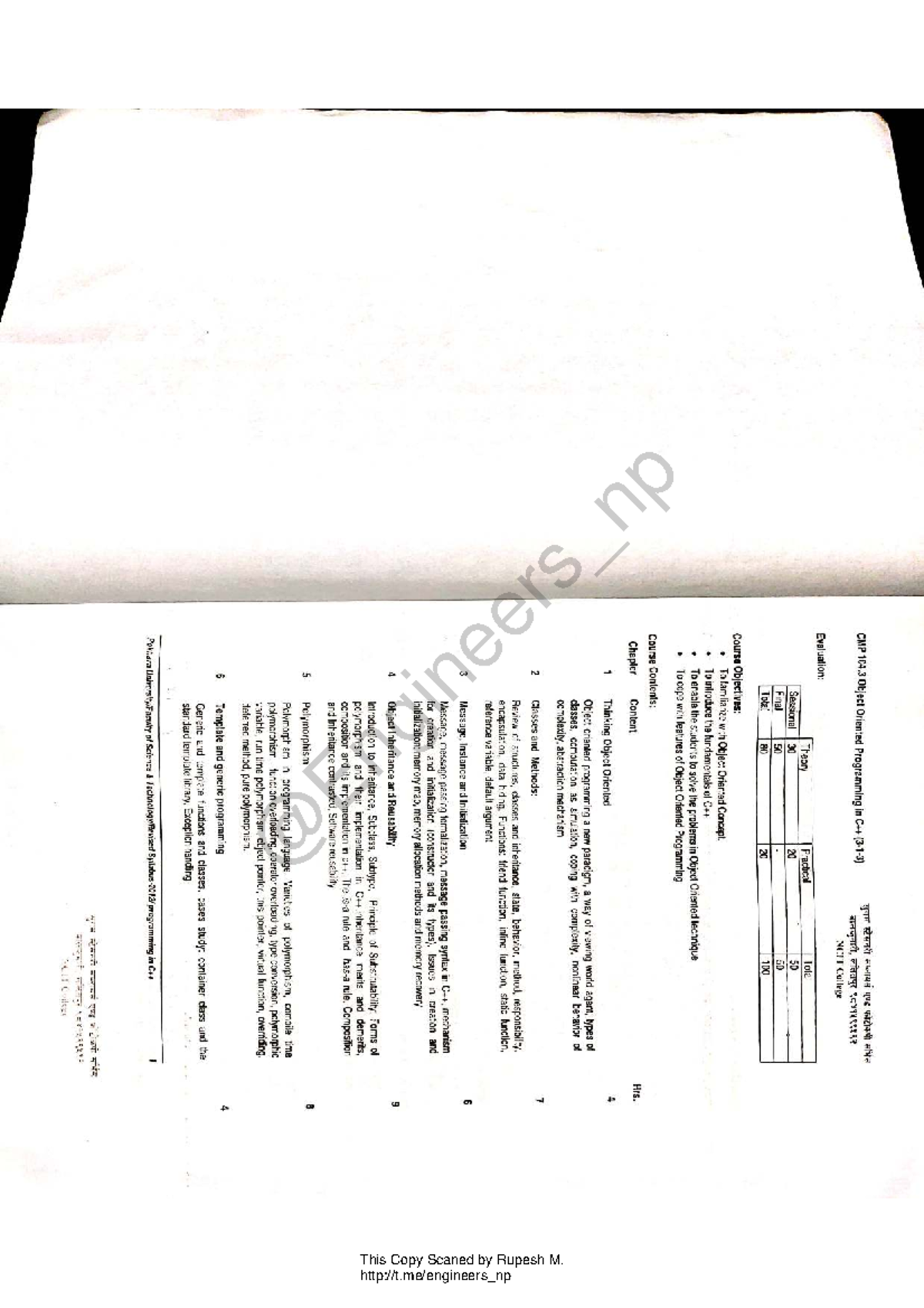 OOP Complete Notes - Handwritten Study Guide for Easy Learning - Studocu