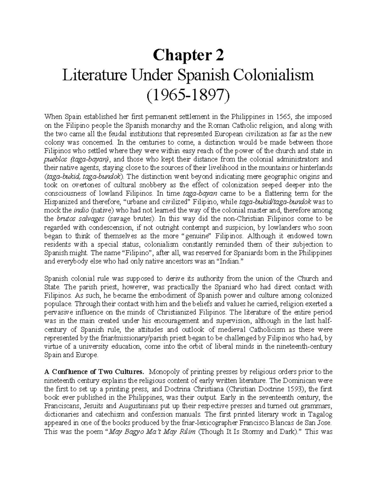 Inbound 5522951128487352309 - Chapter 2 Literature Under Spanish ...