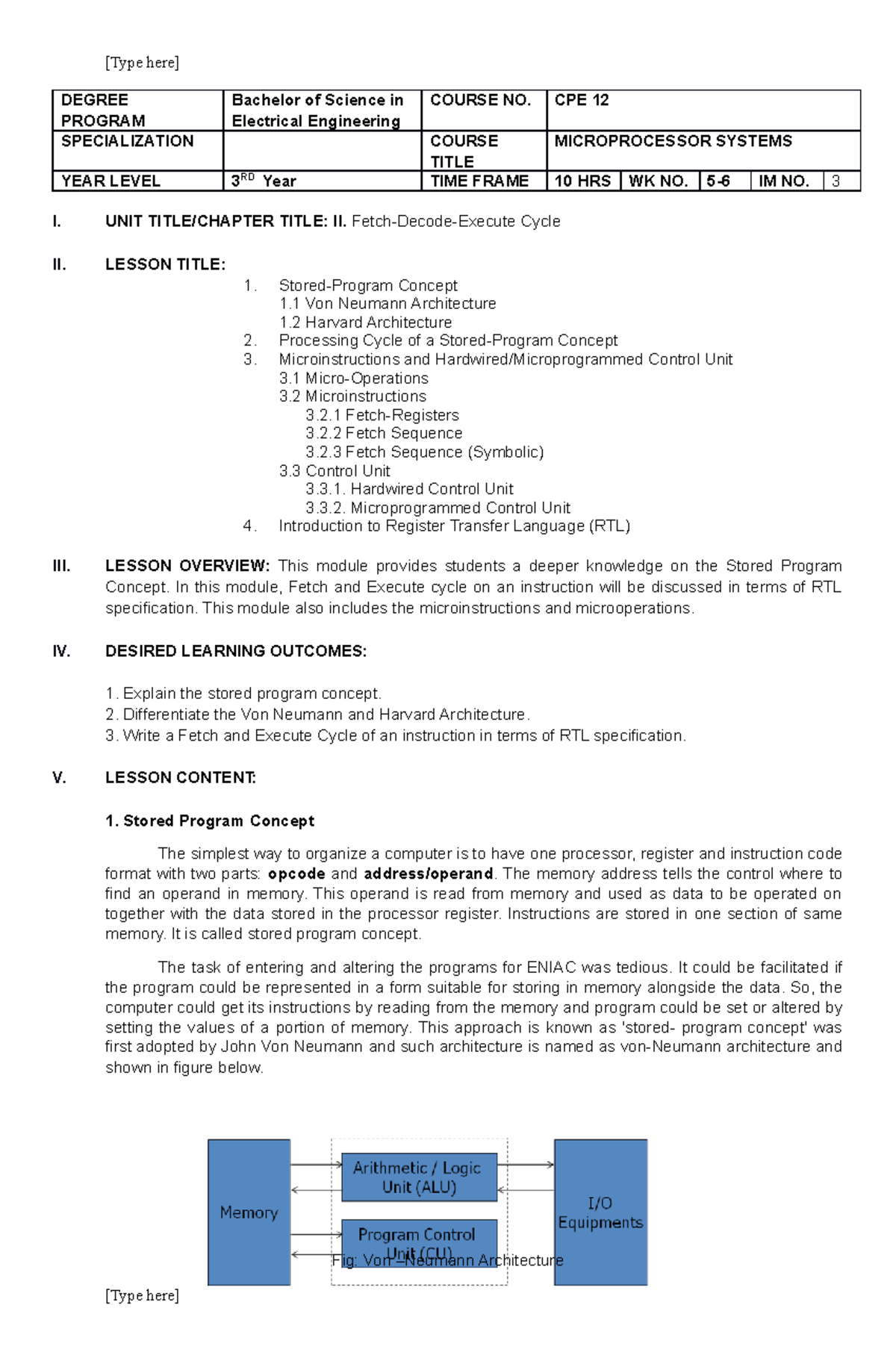 Microprocessor Systems Module 3 - DEGREE PROGRAM Bachelor of Science in Electrical Engineering ...