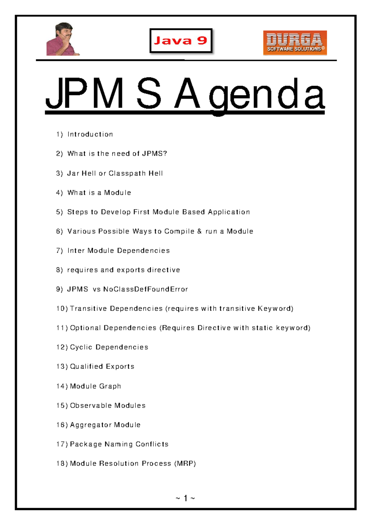 JPMS - Key Features and Concepts of Java Platform Module System - Studocu