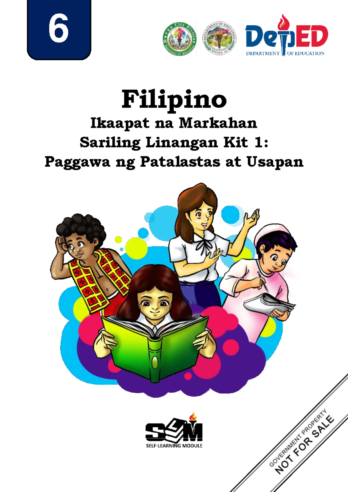 Q4 Filipino 6 Sariling Linangan Kit 1: Patalastas at Usapan - Studocu