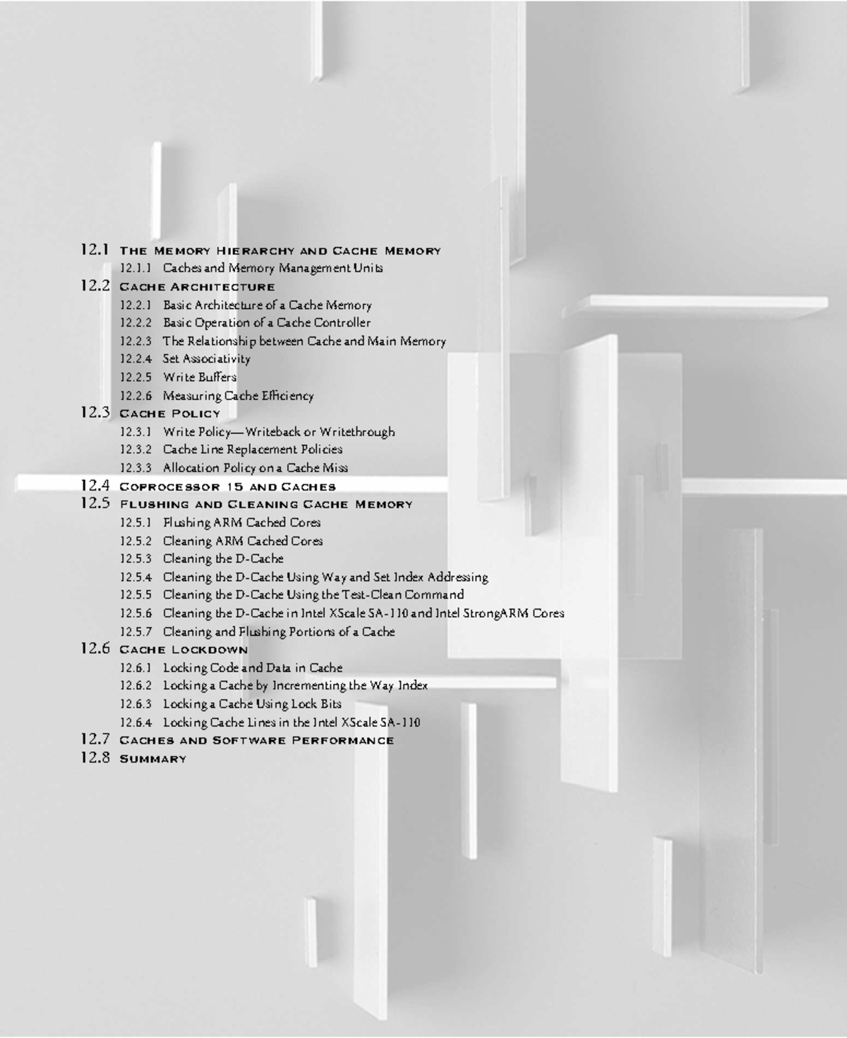 C431: Chapter 12 - Cache Memory Architecture and Management - Studocu