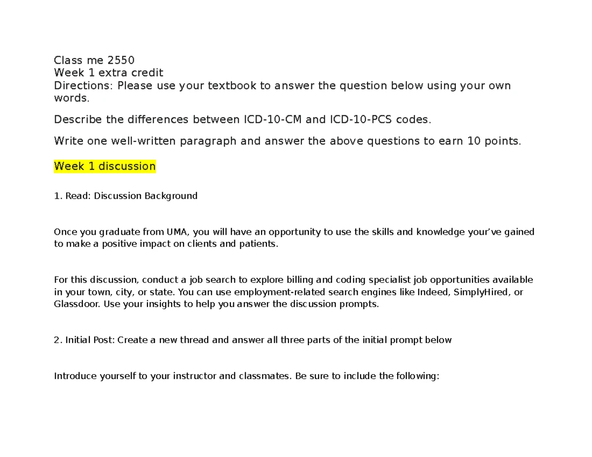 ME2550 Week 1 Assignments and Assessments Summary - Studocu