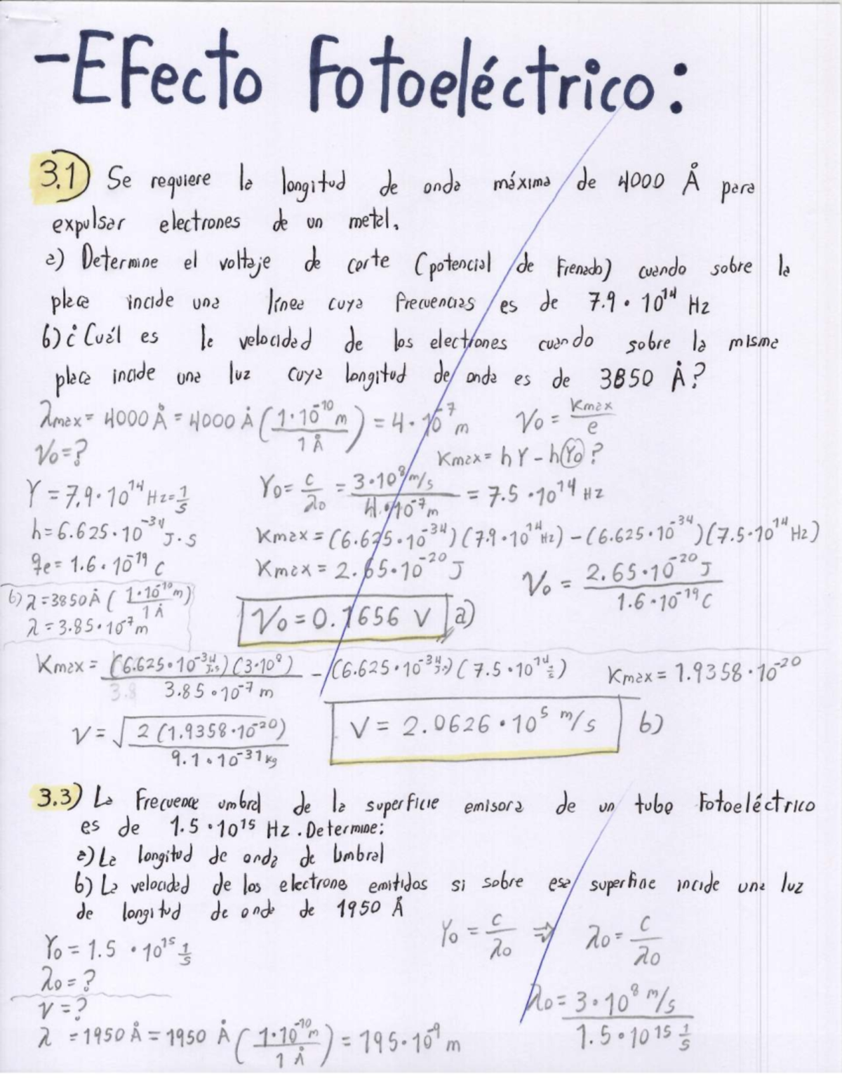 AF7 - Física 4: Actividad Fundamental 7 sobre Efecto Fotoeléctrico y Rayos X - Studocu