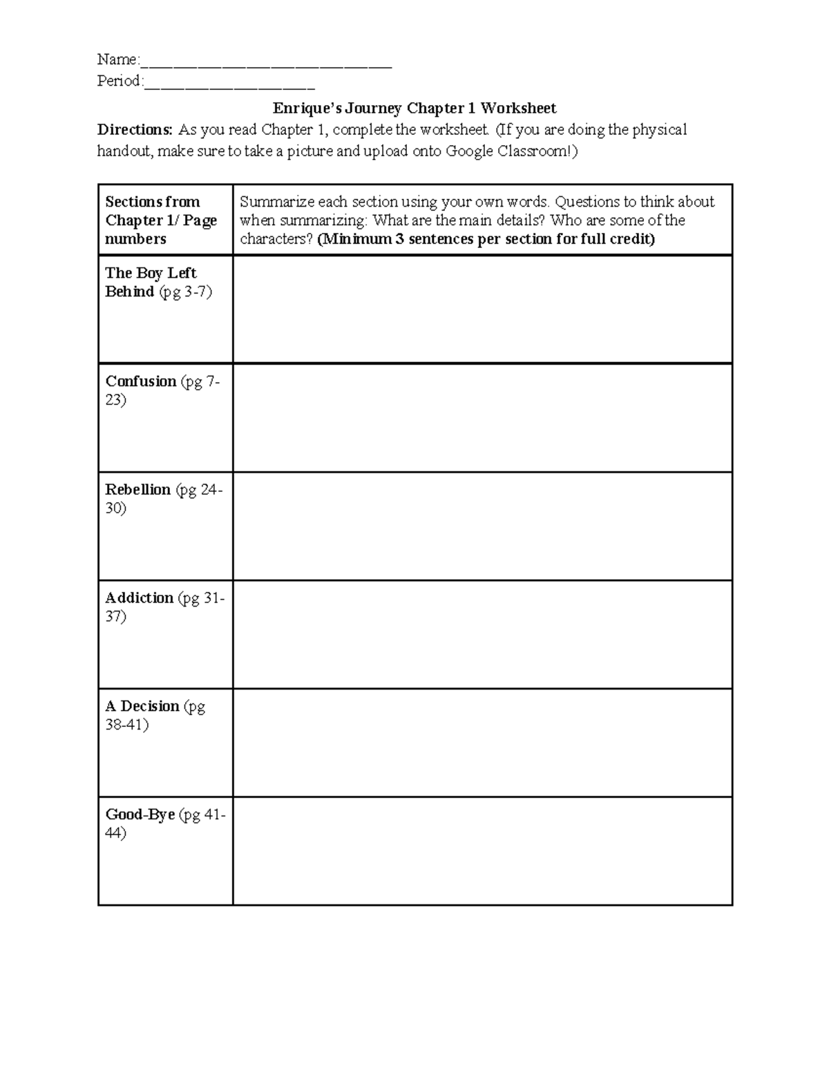 Diego Arreola - Chapter 1 Worksheet - Name ...