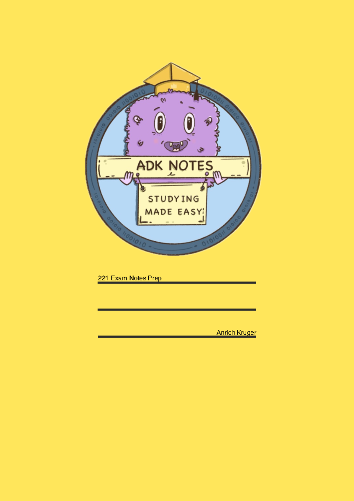 221-Exam Prep - Summary of Data Structures & Algorithms - Studocu