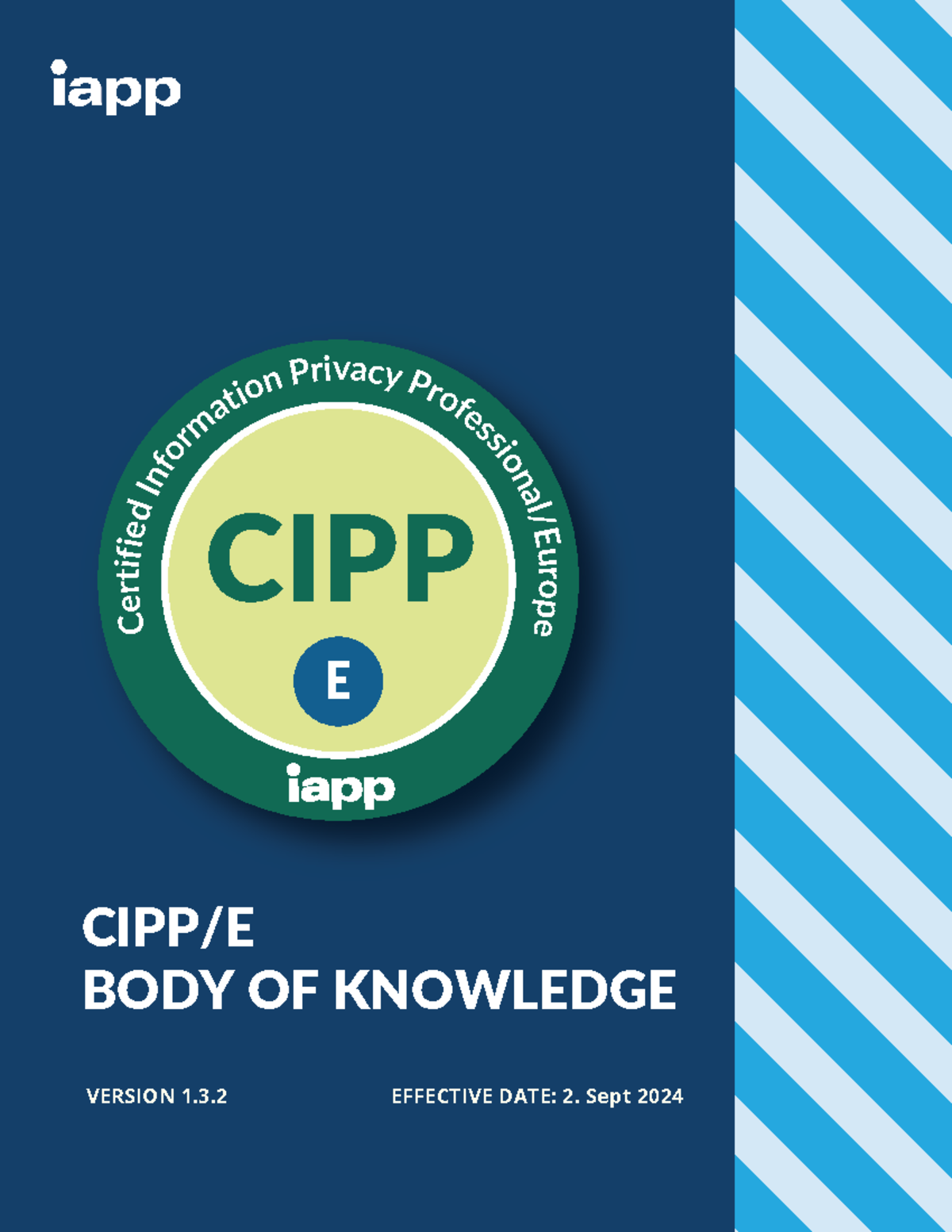 CIPP E Body of Knowledge 1.3.2 - European Data Protection Overview ...