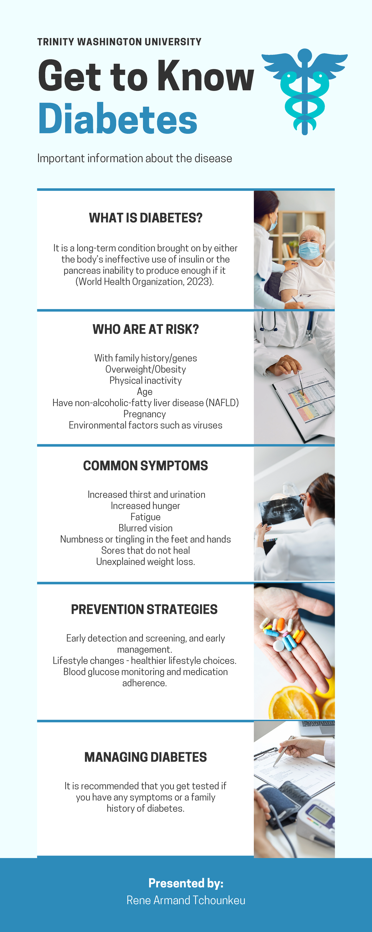 Diabetes infographic - TRINITY WASHINGTON UNIVERSITY Get to Know ...