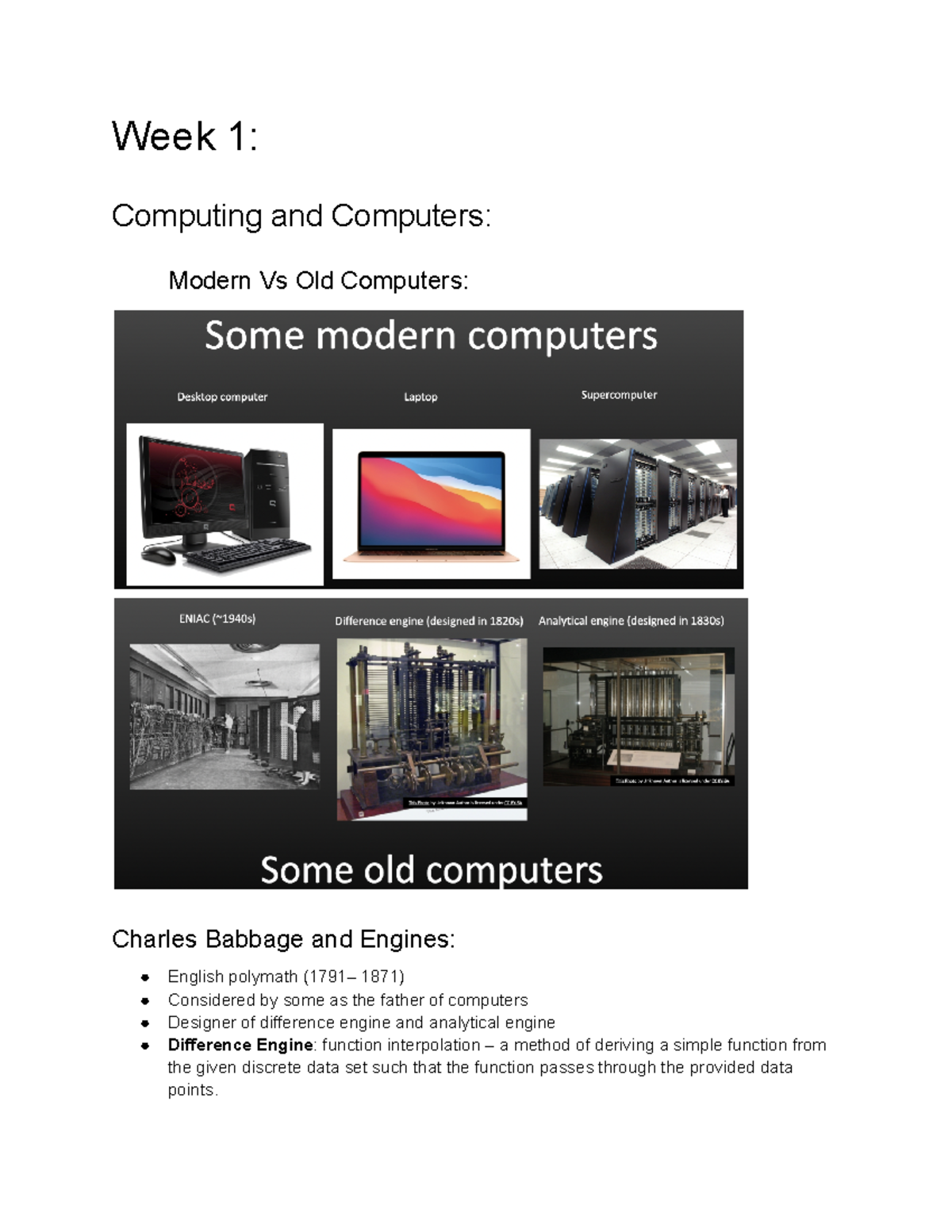 Week 1 And 2 Computing Evolution Turing Machines And Complexity Cs101