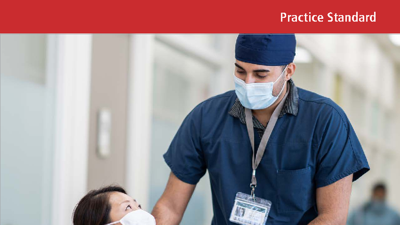 CNO Practice Standard: Scope of Practice & Competence Guidelines - Studocu