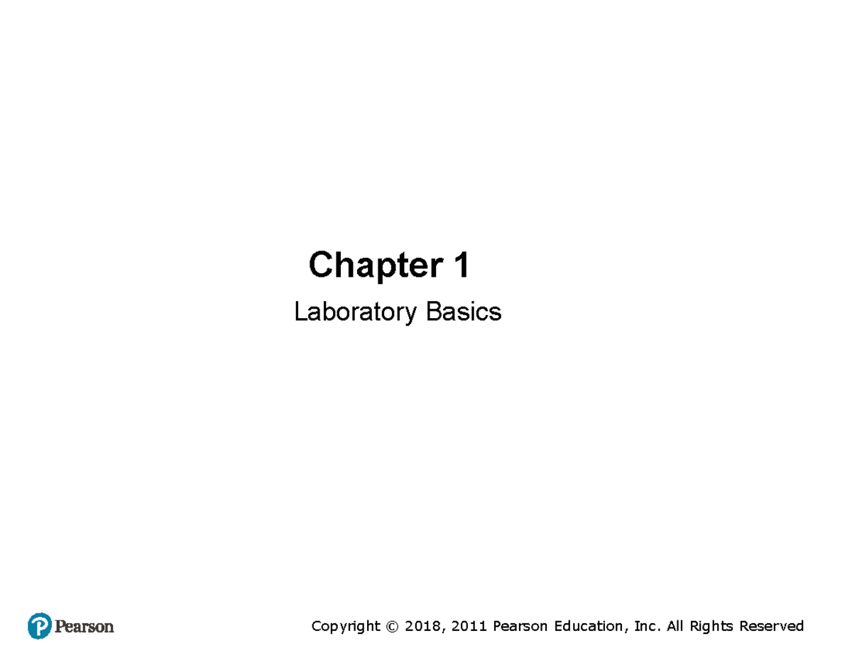 Laboratory Fundamentals: Math, Glassware & Measurements (CLS 101) - Studocu