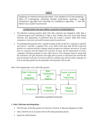 UNIT3(ML) - NOTES - UNIT-III INTRODUCTION TO ML Learning – Types of ...