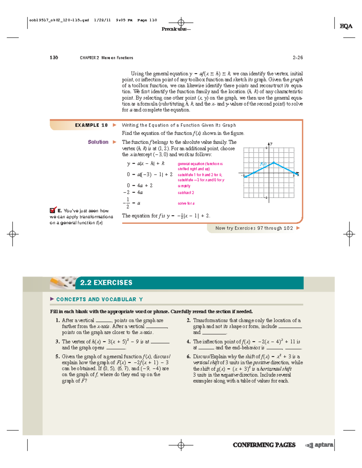 0202 - Chapter 2: Toolbox Functions & Transformations (pg. 130-135 ...