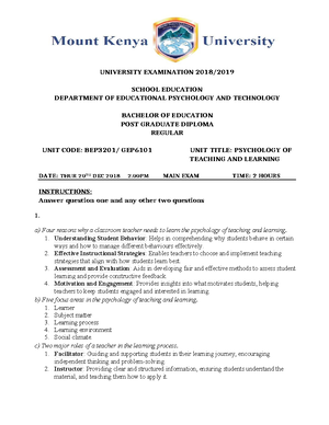 AGR Grade 5 Agriculture Lesson Notes: Nature & Practices - Studocu