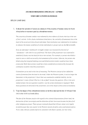 [Solved] indicate the incorrect statement pertaining to African legal ...