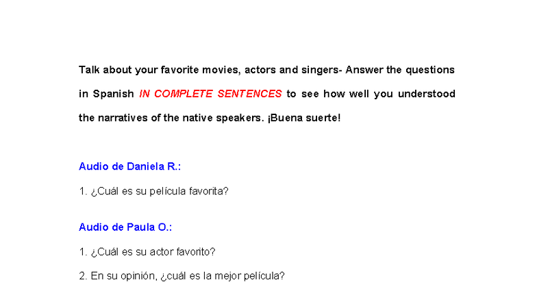 ART Escuchar - nnn - Talk about your favorite movies, actors and ...