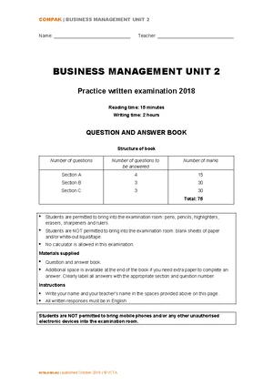 Edrolo – VCE Business Management Units 1&2 [2024] – Unit 1 AOS 3 Test ...