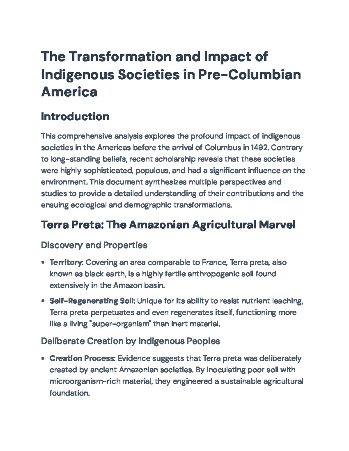 Pre-Columbian America: Indigenous Societies' Transformative Impact ...
