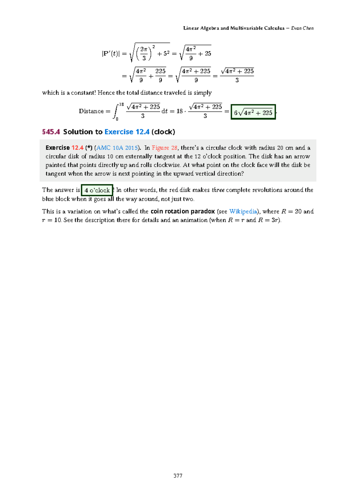 Calculus Notes Summary: Linear Algebra & Multivariable Calculus - Studocu