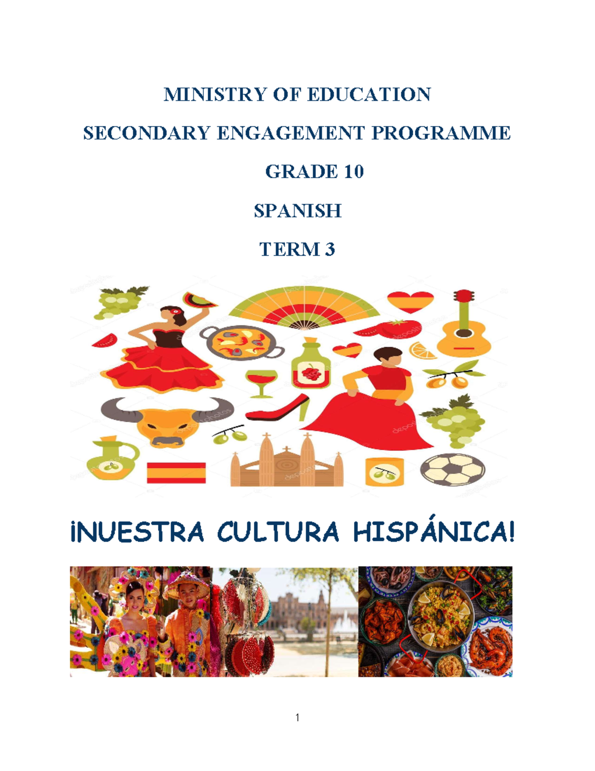 Grade 10 Spanish - Term 3 Cultural and Health Insights - Studocu