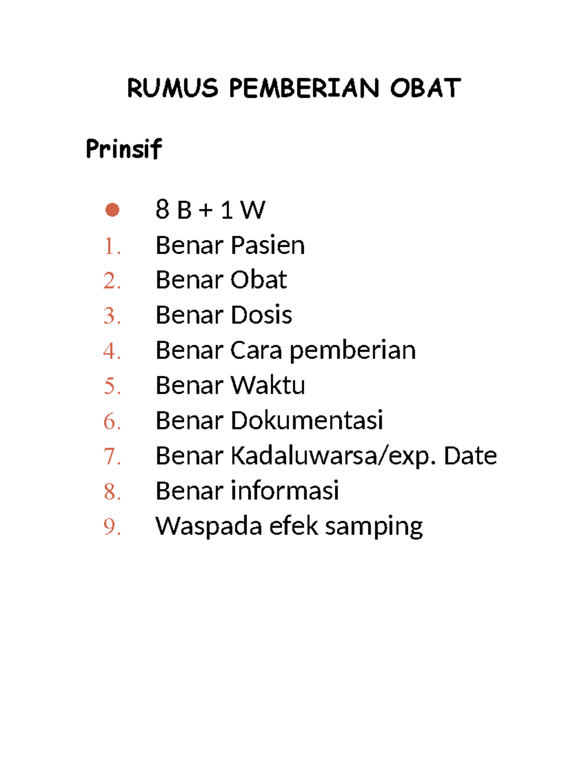 Ringkasan Pemberian Obat Intravenous dengan Drip-Siringe Pump - Studocu