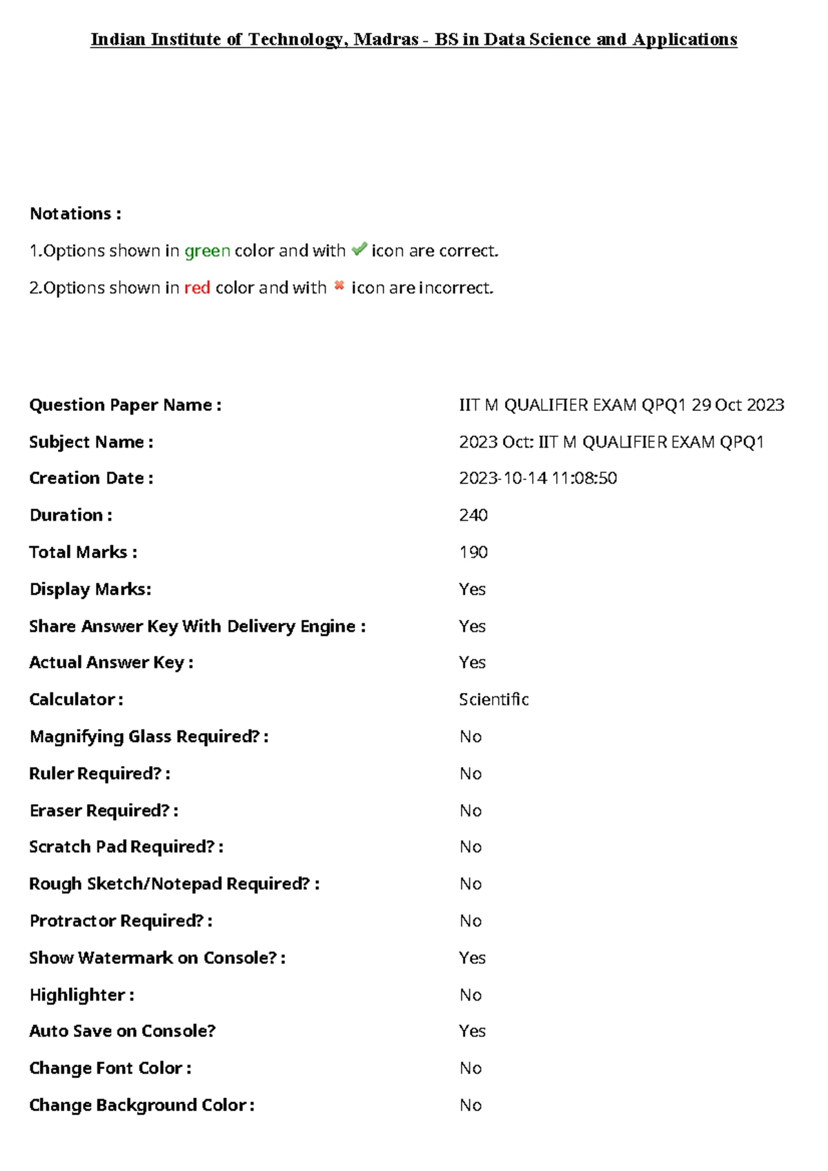 IITM BS Degree Programme - Essential Student Handbook Guide - Studocu