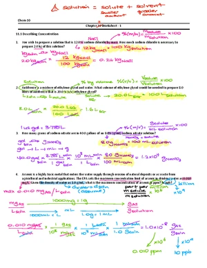 Concentration and Molarity PhET Lab - Detailed Guide and Exercises ...