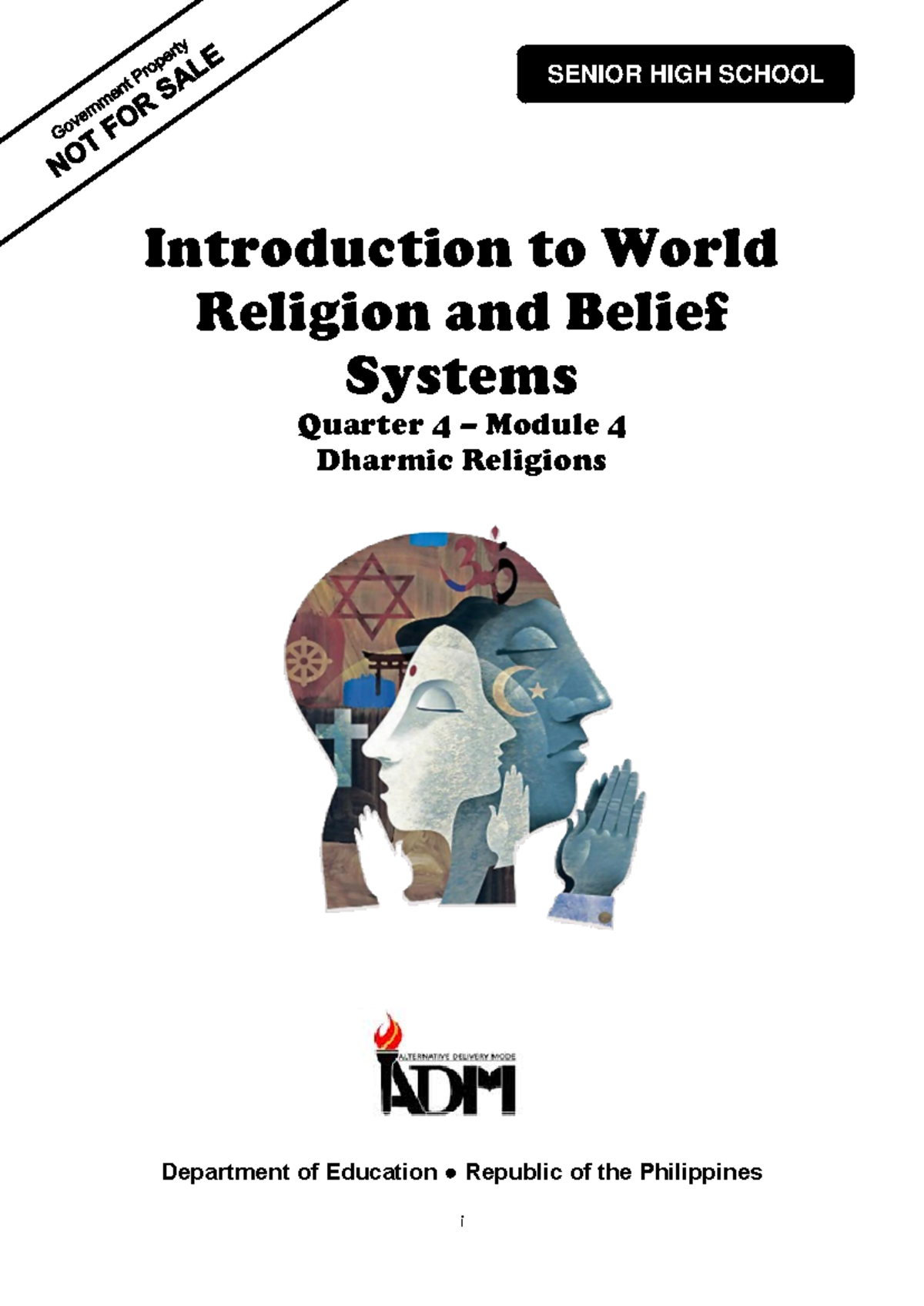 Grade 12 World Religions: Understanding Dharmic Religions in Q4 Module ...