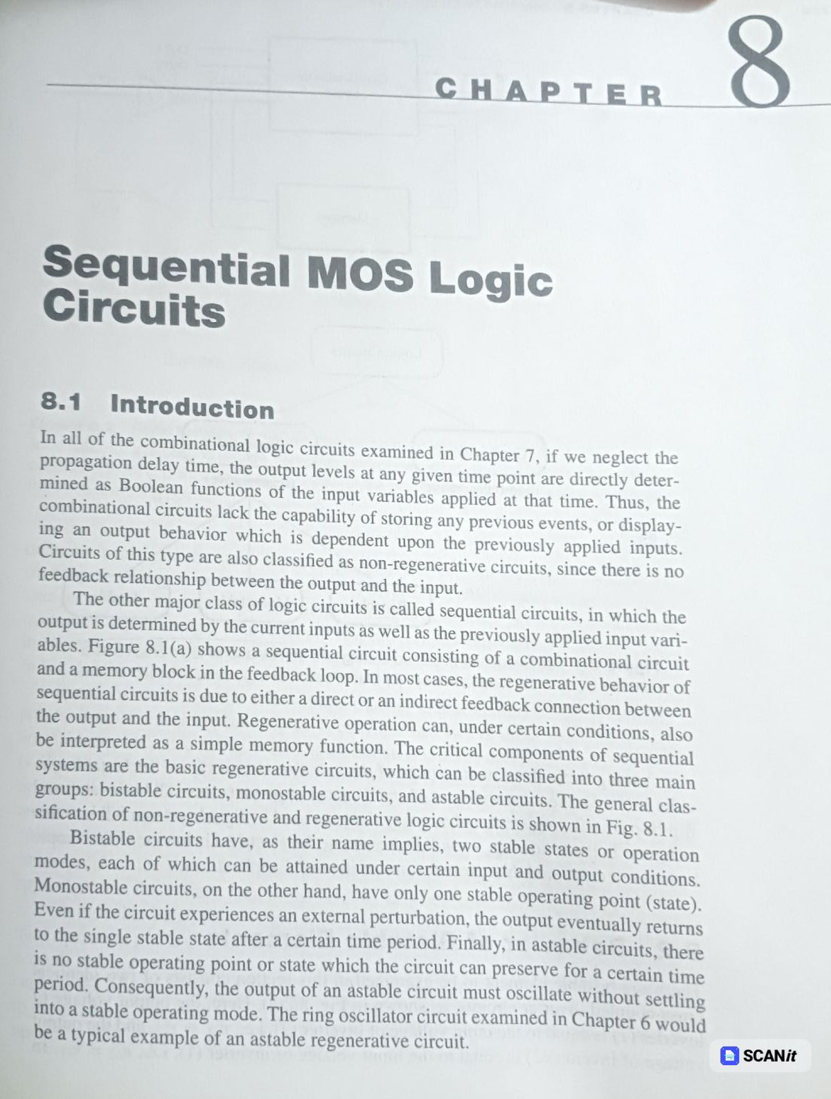 CHAPTER 8 Sequential MOS Logic Circuits - VLSI Module-5 - Studocu