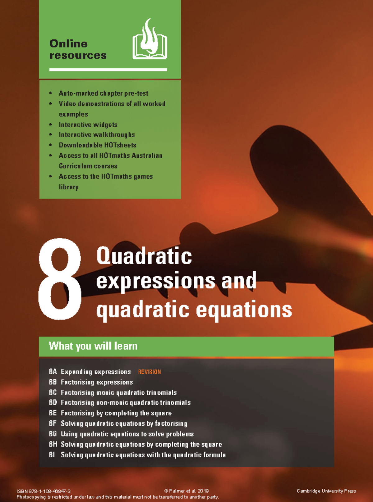 Chapter 8: Quadratic Expressions & Equations - Comprehensive Guide ...