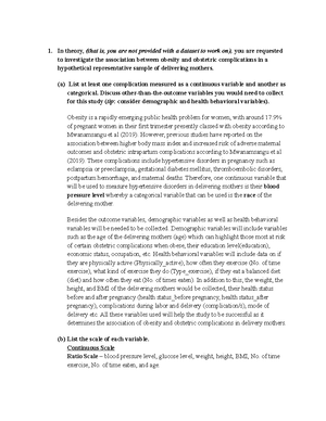 [Solved] In a research project the Cohens Kappa that assessed interrater - Biostatistics ...