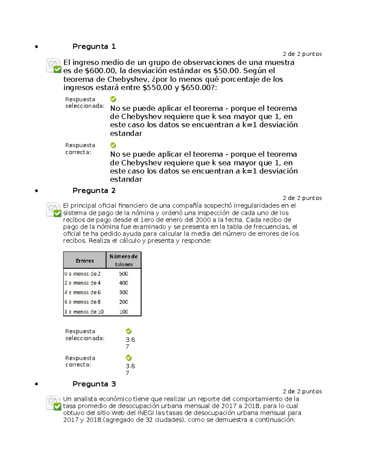 Preguntas y Respuestas sobre Probabilidad y Estadística (PST-101) - Studocu