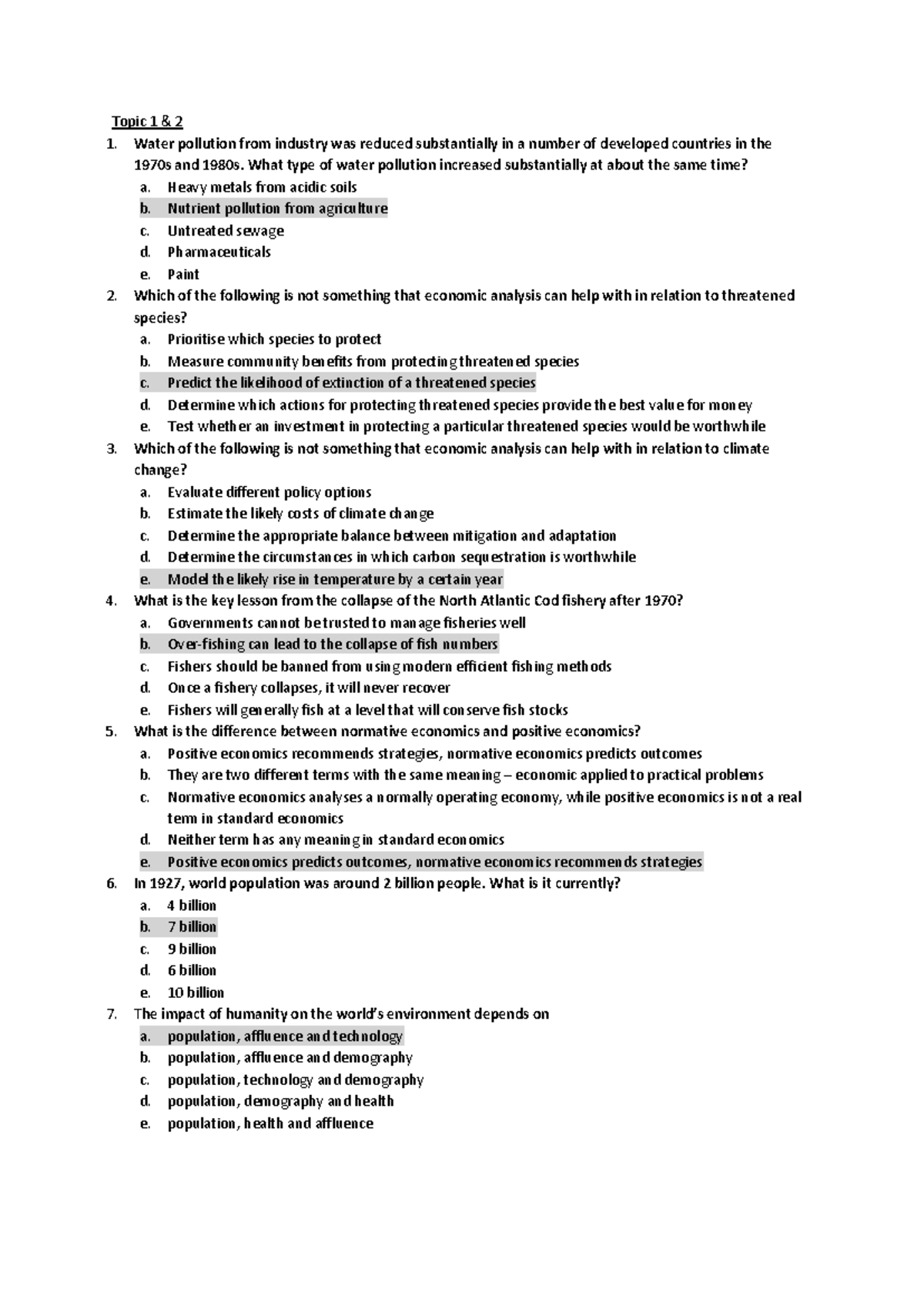 ECON1120 Weekly Quiz Questions and Answers - ECON1120 - Studocu
