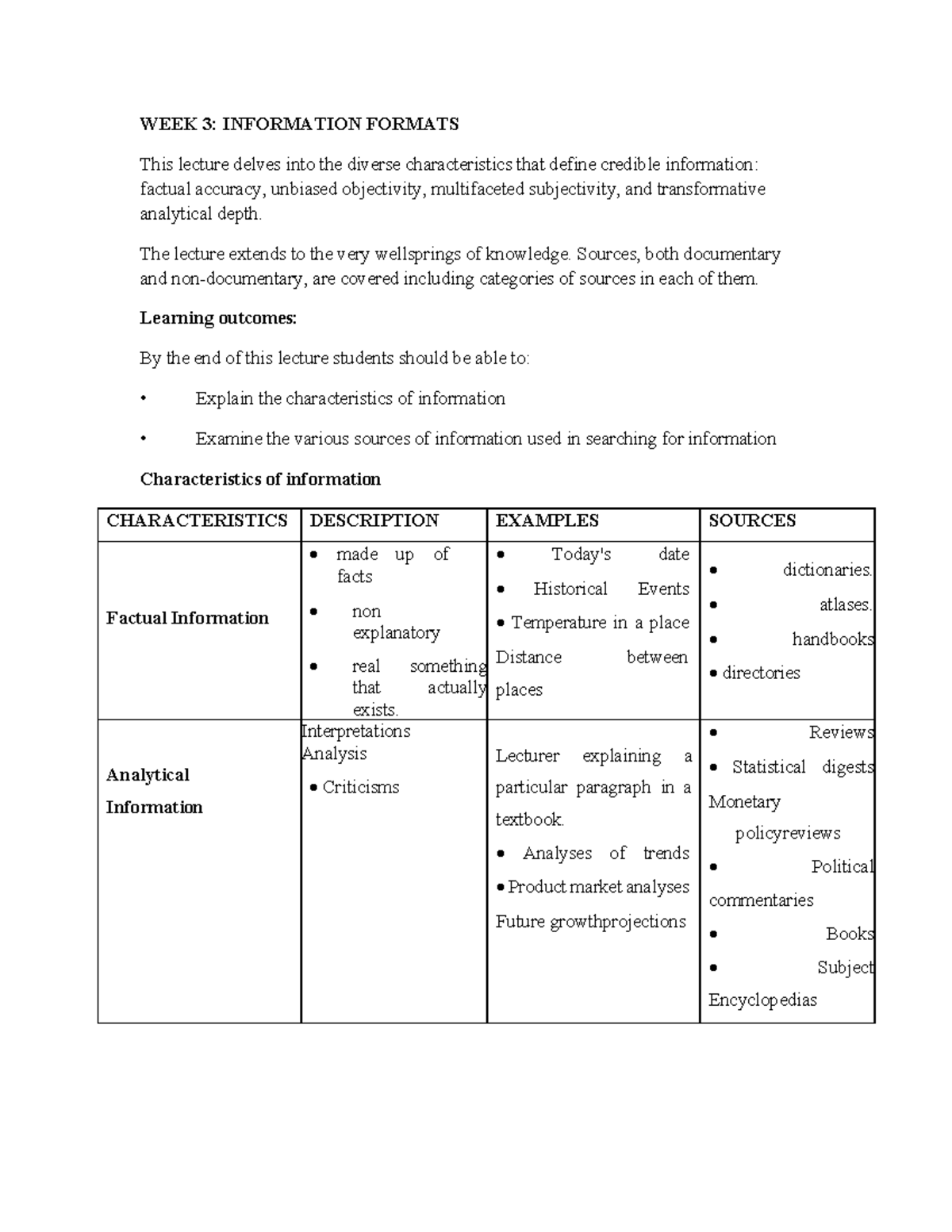 WEEK 3: INFO FORMATS - Understanding Primary, Secondary, & Tertiary ...