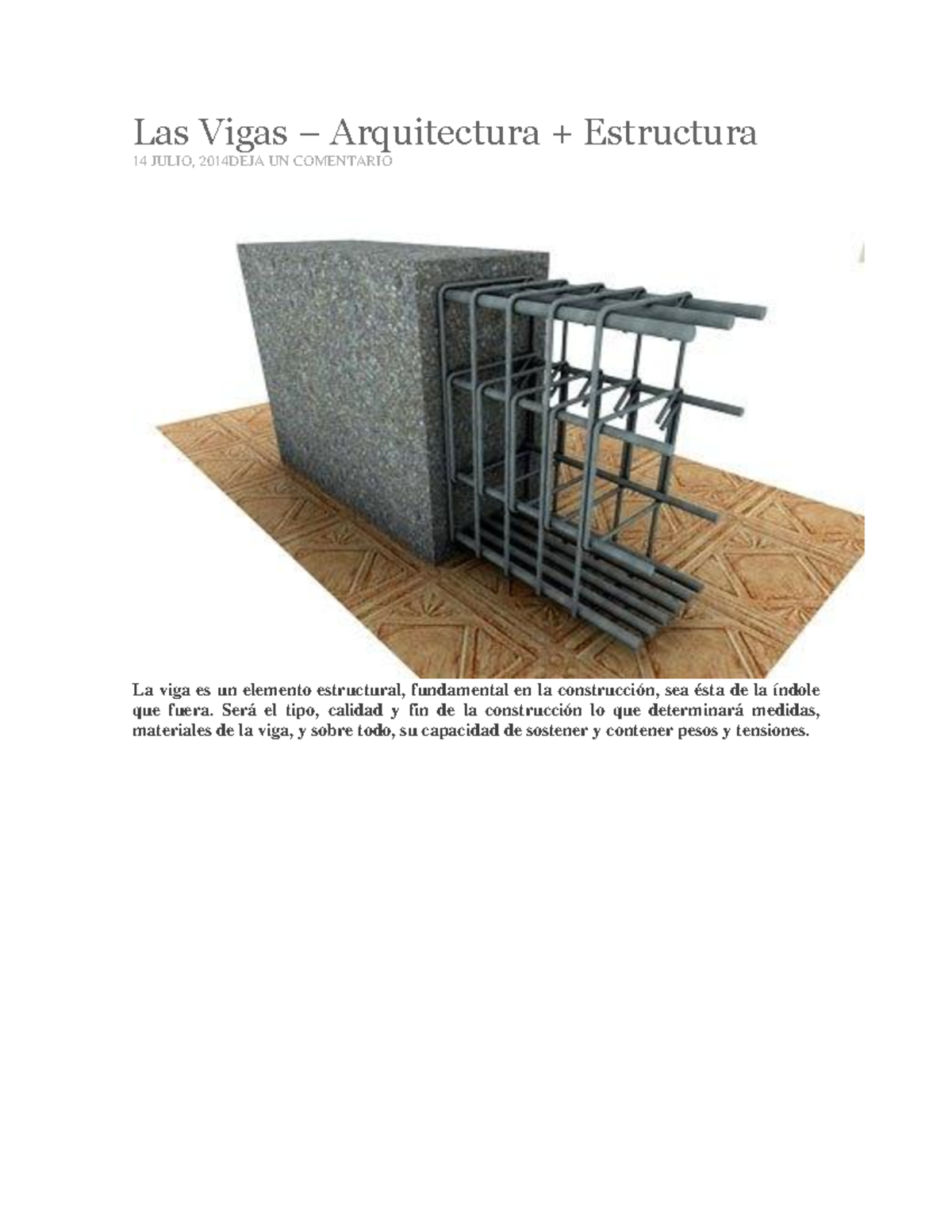 Las Vigas en Arquitectura y Estructura: Conceptos Clave y Funciones ...