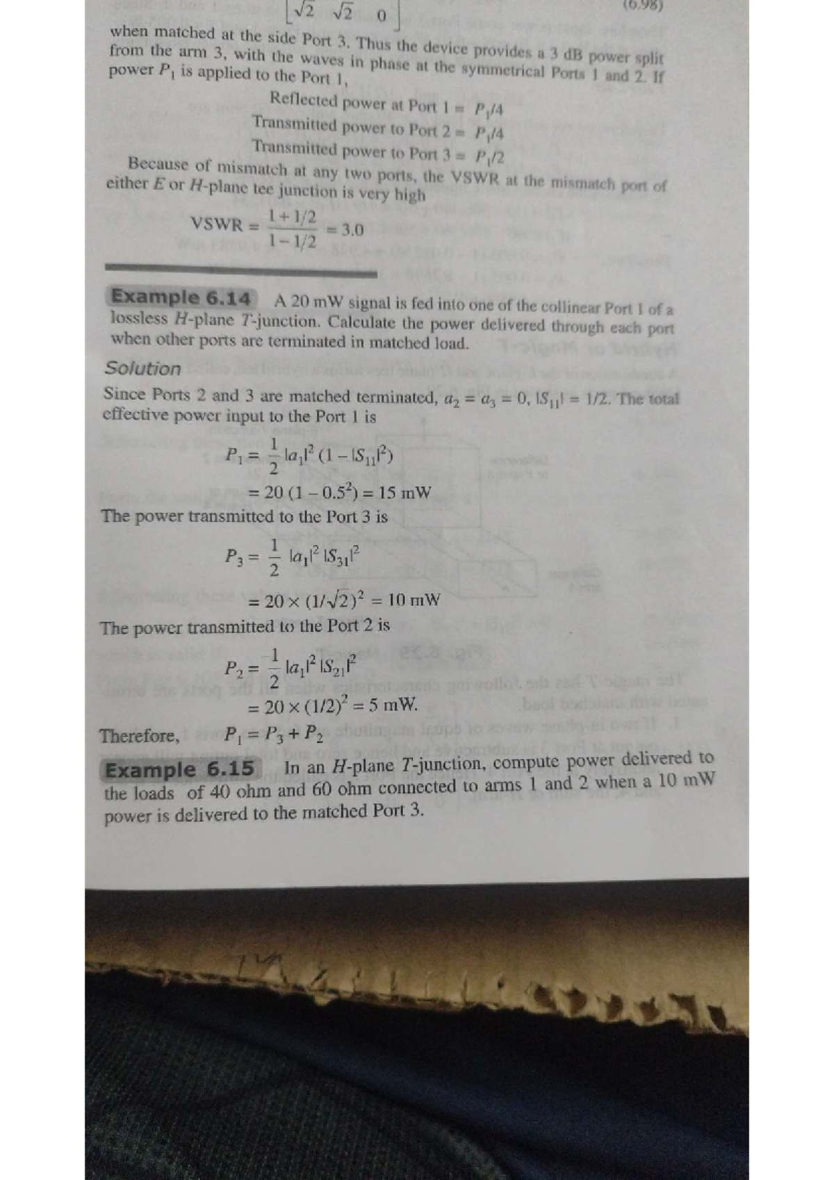 Microwave Engineering: Example Problems Mod 2 - Studocu