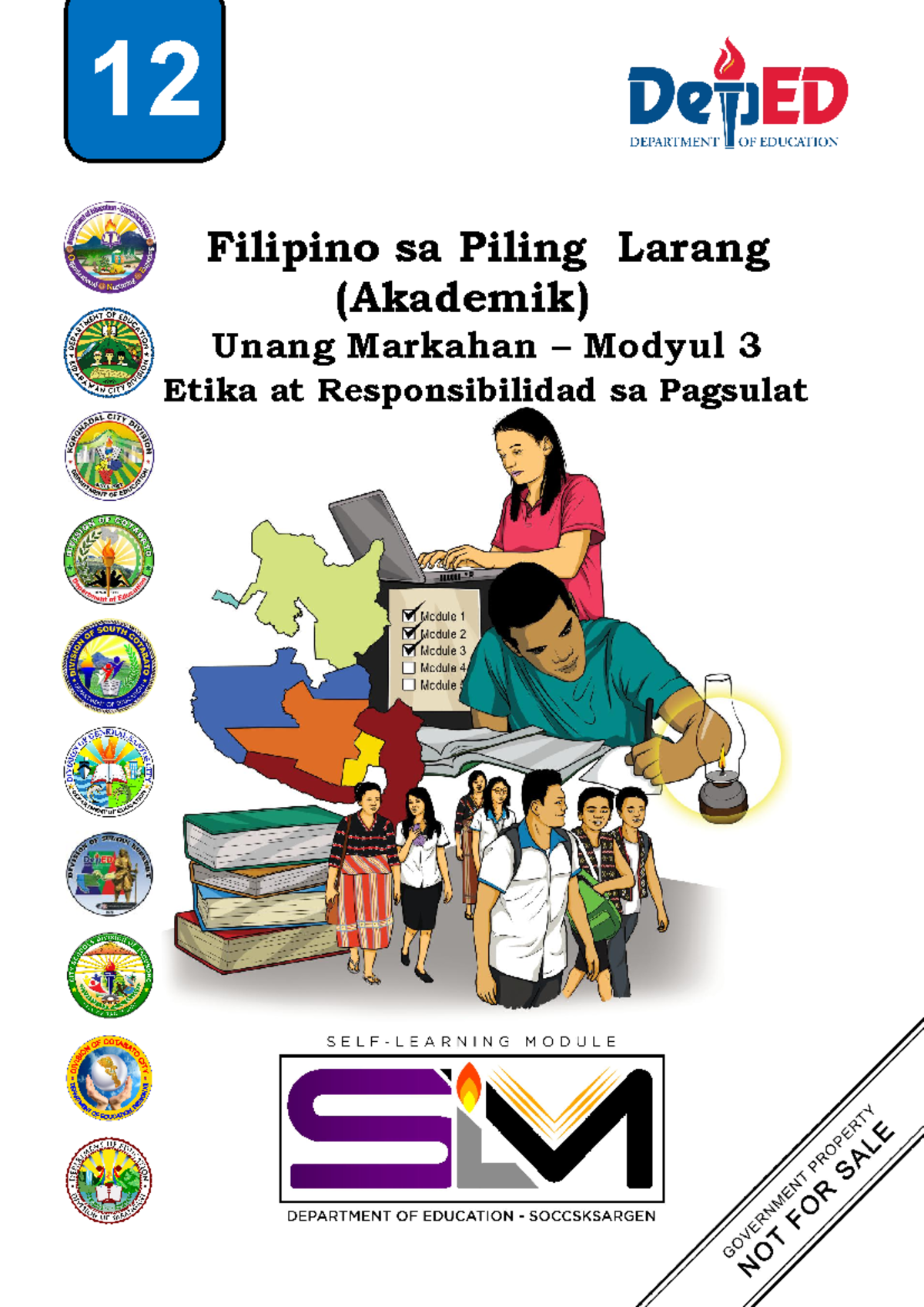 Filipino 11-12 Q1 Modyul 3: Etika at Responsibilidad sa Pagsulat - Studocu