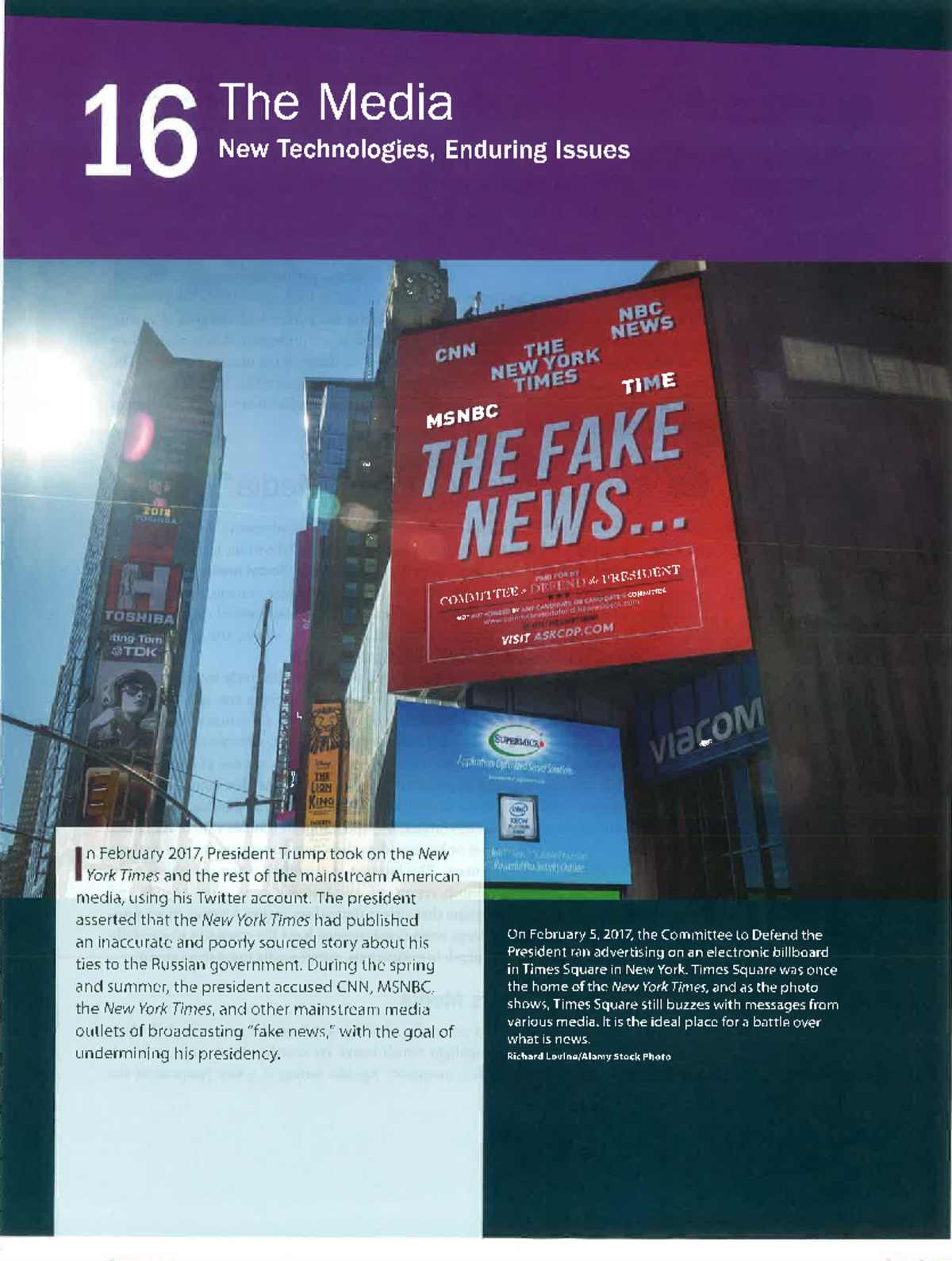 Chapter 16: The Media - New Tech, Issues & Political Impact - Studocu