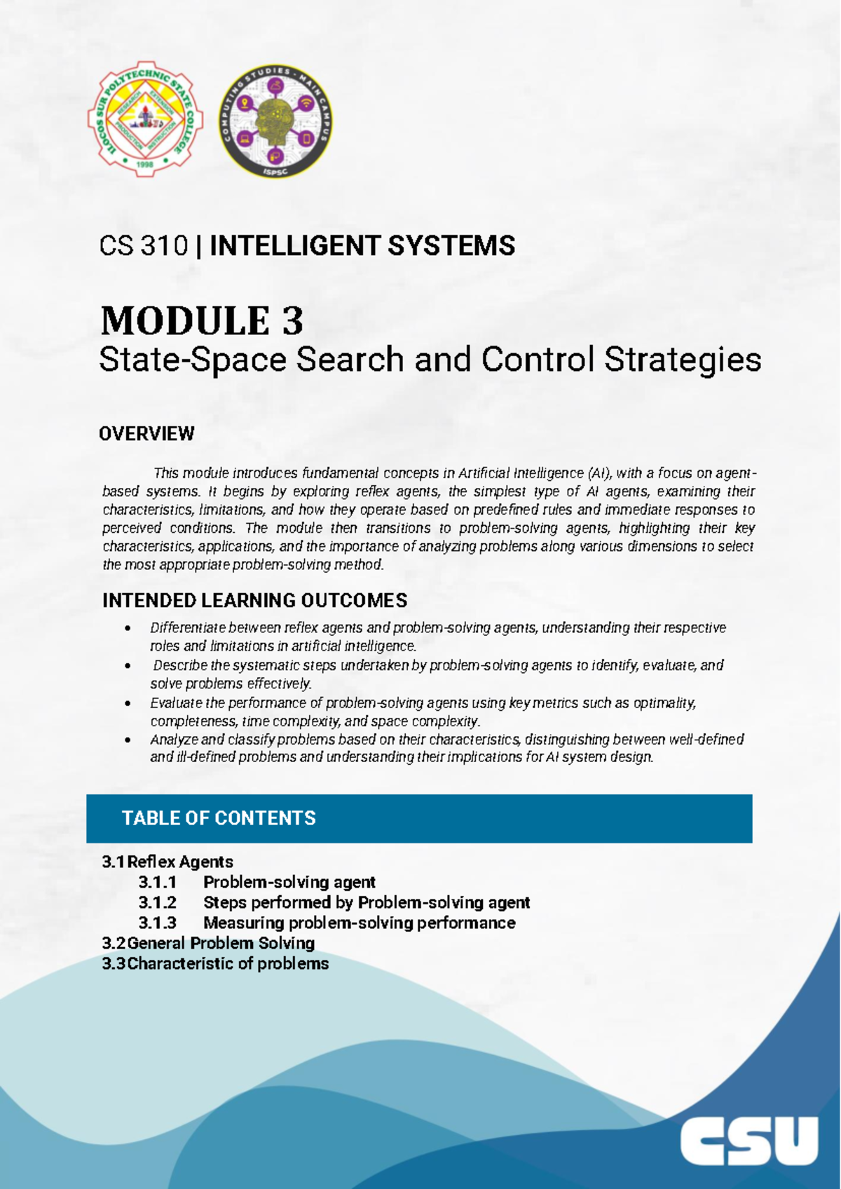 IS CS - Use for reviewer about Intellegent System - 1 APRIL S ...