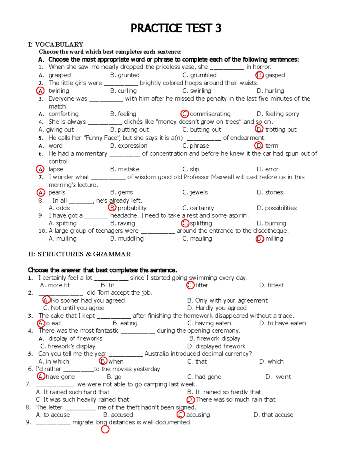 adawsdwads wdadwa dad aw awjndawkd aajd h wda jd - PRACTICE TEST 3 I ...