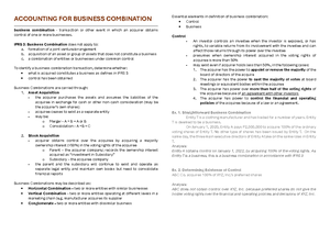 BUS COM Final Ex - Business Combination AFAR Quizzer - BUSINESS ...