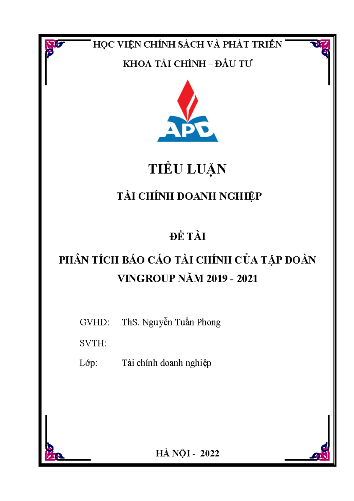 4. Tham khảo - yyyyyyyyyyyyy - HỌC VIỆN CHÍNH SÁCH VÀ PHÁT TRIỂN KHOA ...