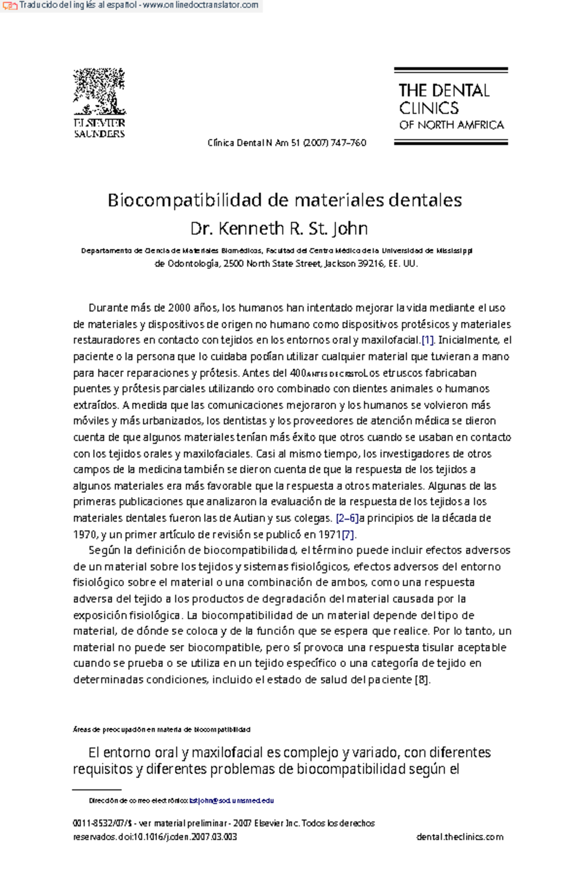 Biocompatibilidad de Materiales Dentales: Estudio de Caso y Métodos ...