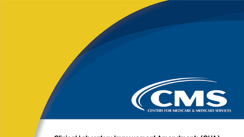 CLIA Brochure: Assessing Personnel Competency (May 2025) - Studocu