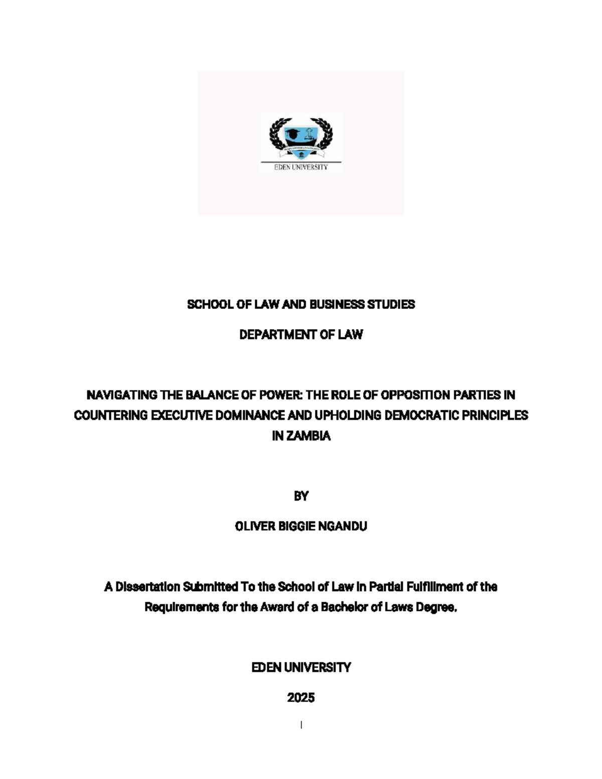 Navigating Power Dynamics: Opposition Parties & Executive Dominance in ...