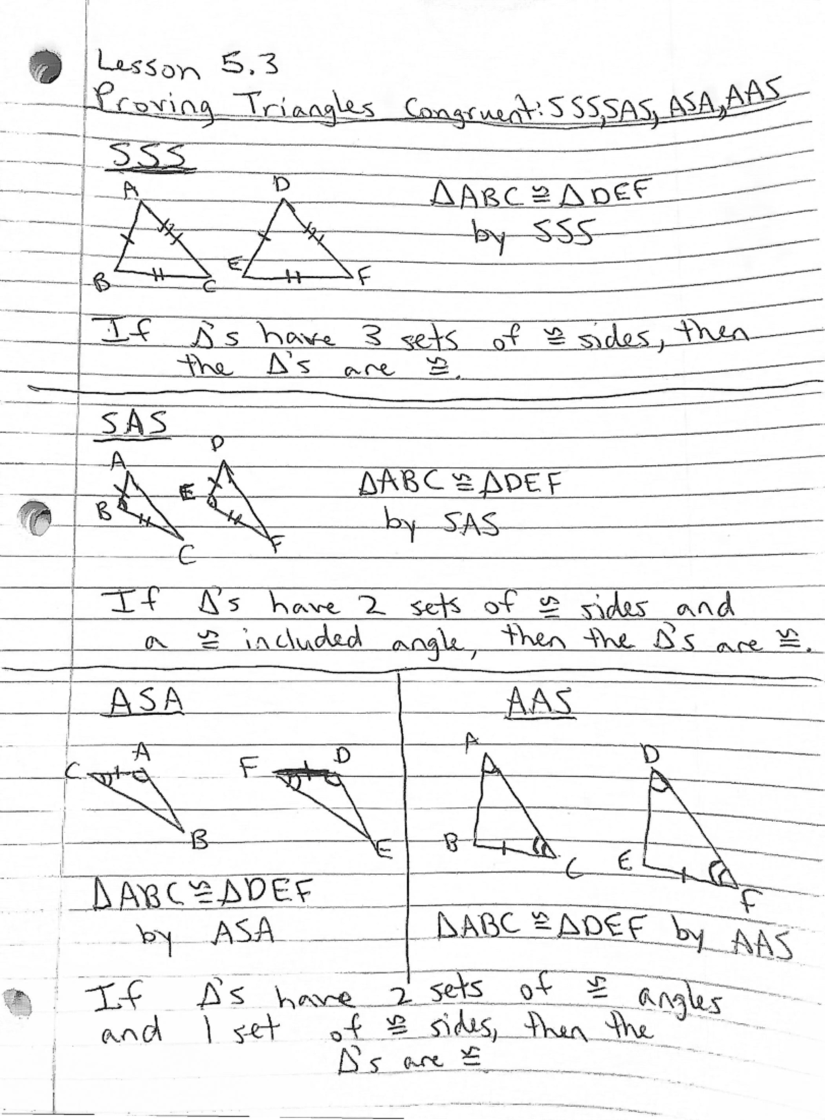 Proving Triangles Congruent - Studocu