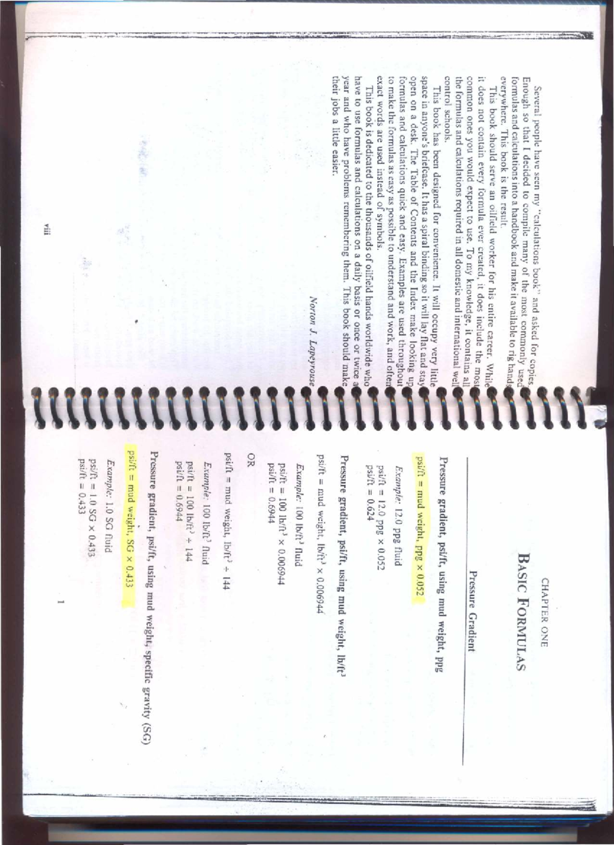 40001 - Handbook of Common BASIC Formulas for Oilfield Workers - Studocu