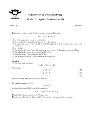 Experiment B - PHYSICS PRACTICALS: SEMESTER 1 1 EXPERIMENT B THE SIMPLE PENDULUM: AN EXERCISE IN ...