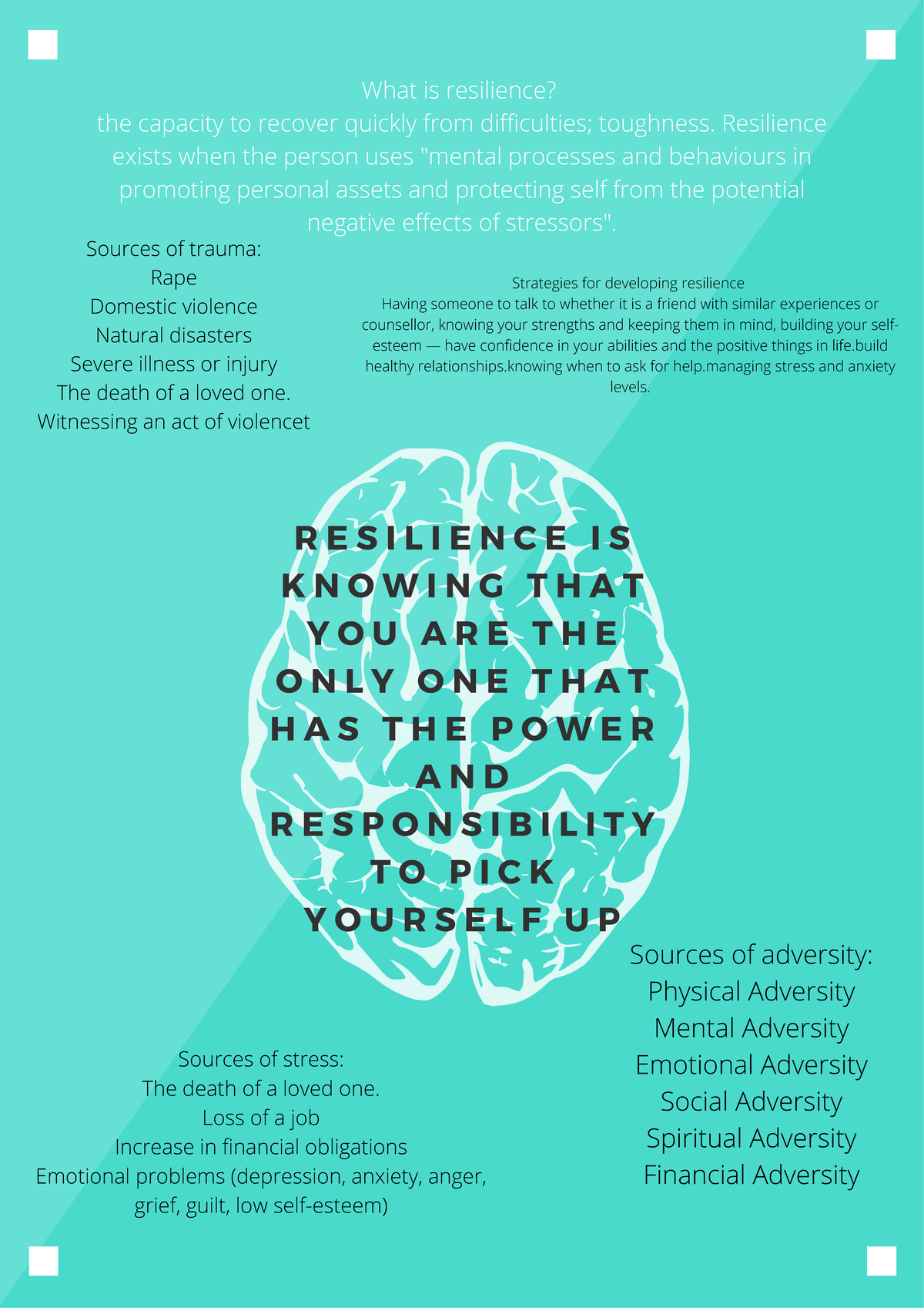 Resilience: Understanding Recovery from Adversity and Trauma - Studocu