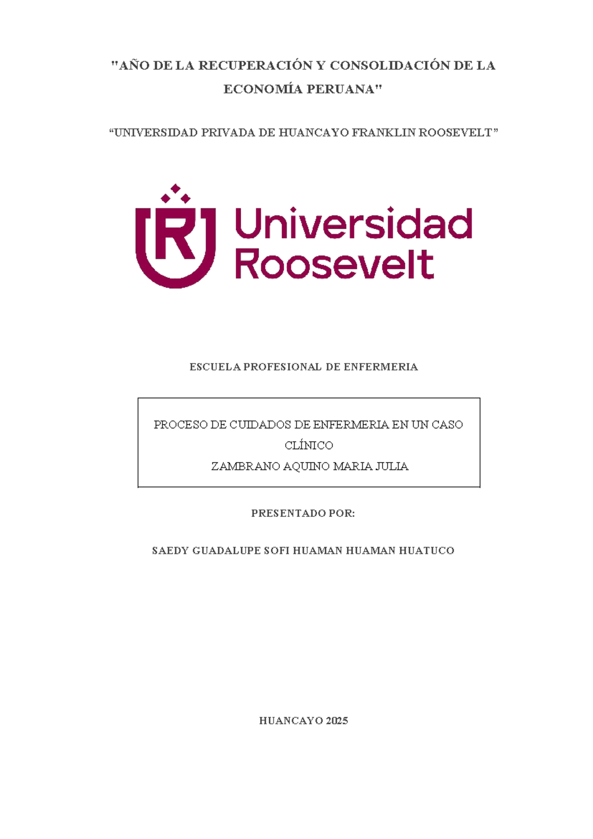 PAE: Proceso de Atención de Enfermería en Colecistitis Aguda - Huancayo ...